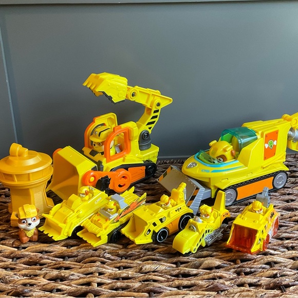 Paw Patrol | Toys | Paw Patrol Rubble Toy Vehicle Bundle | Poshmark
